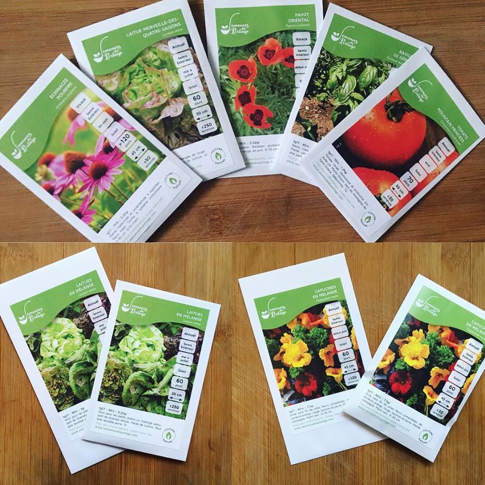 Sachets de semences pour évènements corporatifs-Sur demande – Semences ...